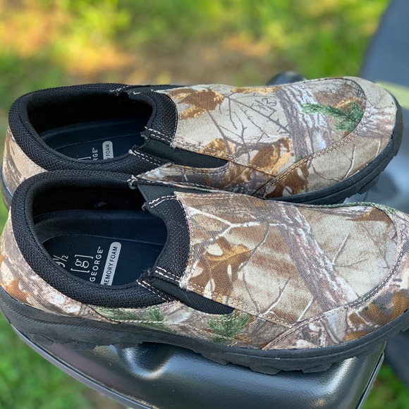 George | Shoes | George Realtree Mens Casual Suede Slip On Shoe | Poshmark
